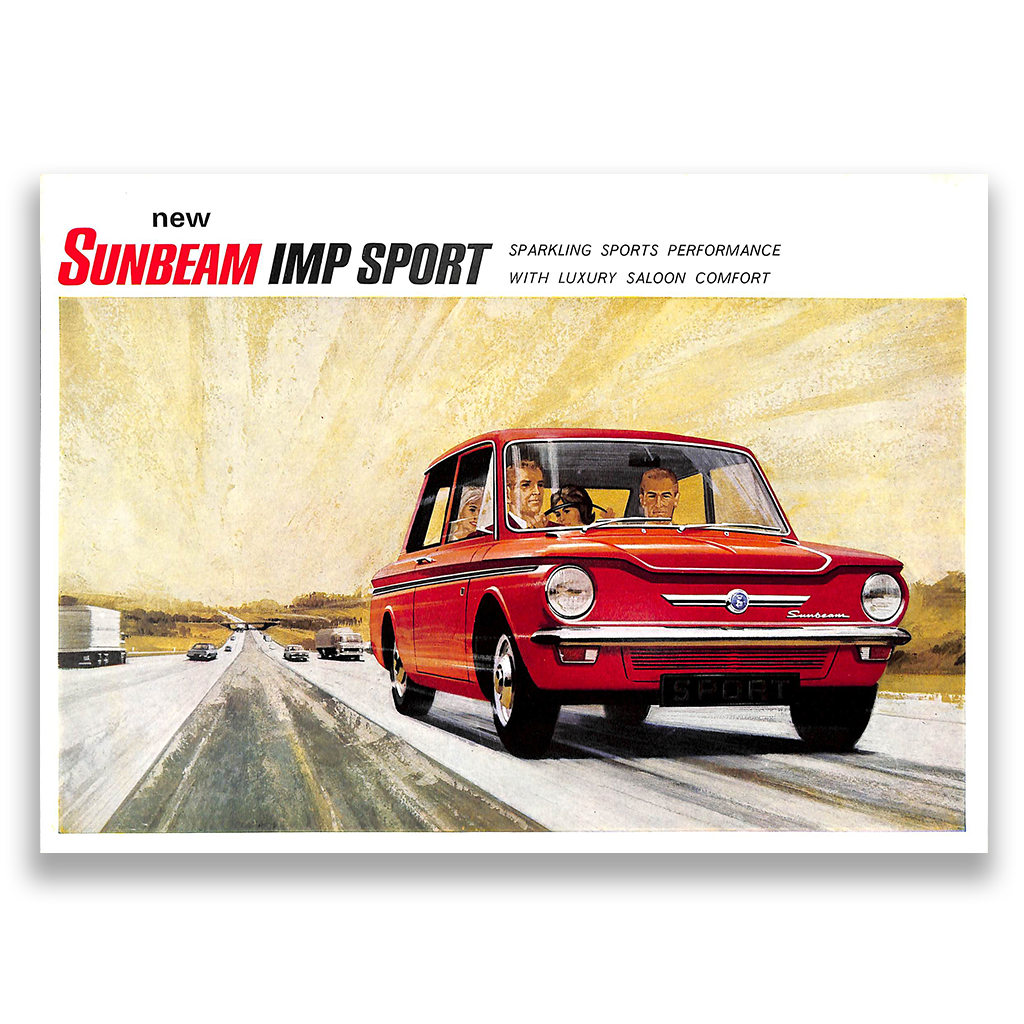 Sunbeam Imp Sport Car Sales Brochure 1301/H 1966-68 – Motormedia